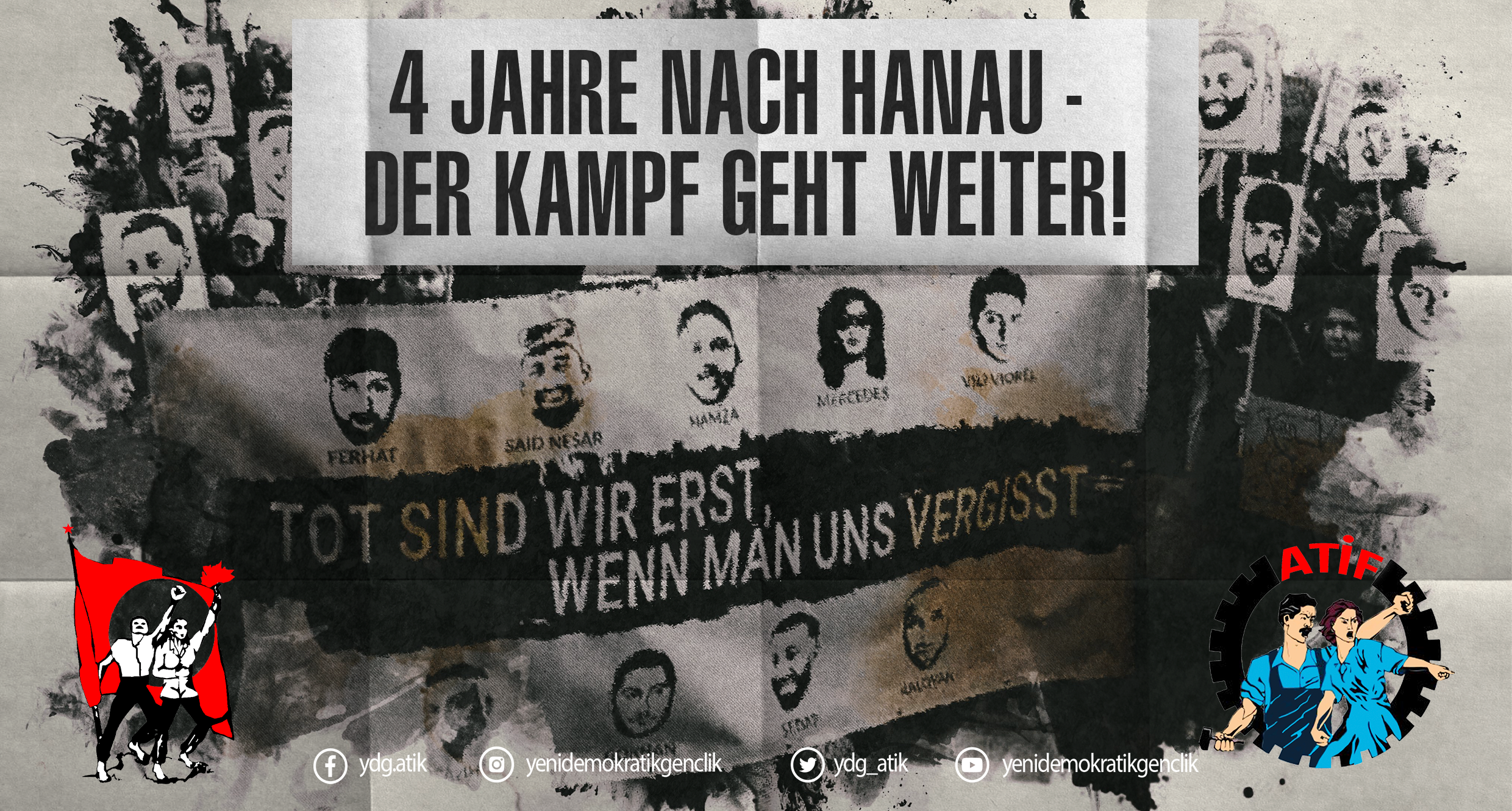 4 Jahre nach Hanau – Der Kampf geht weiter! | YDG Online